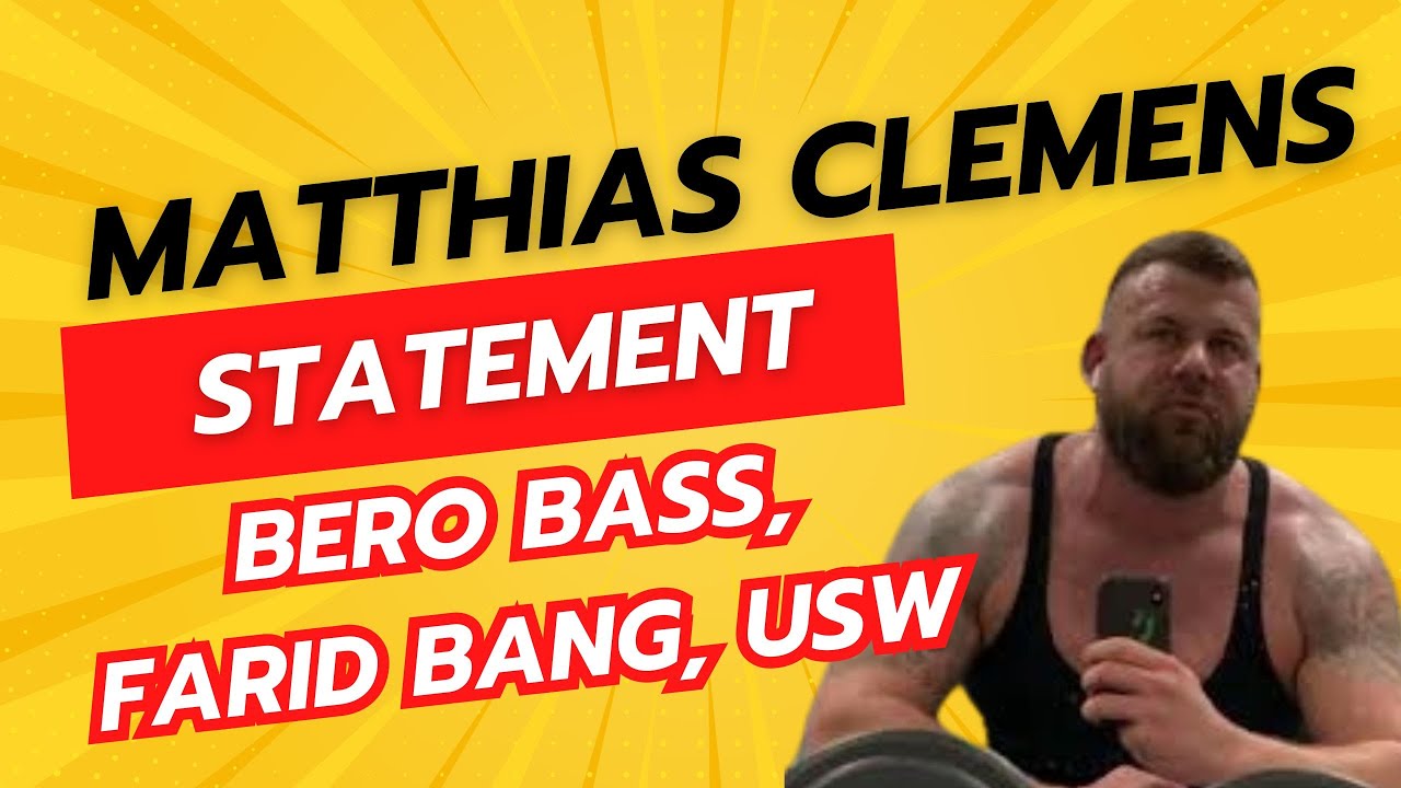 Matthias Clemens über Bero Bass 13.09.2024 #berobass #faridbang # ...