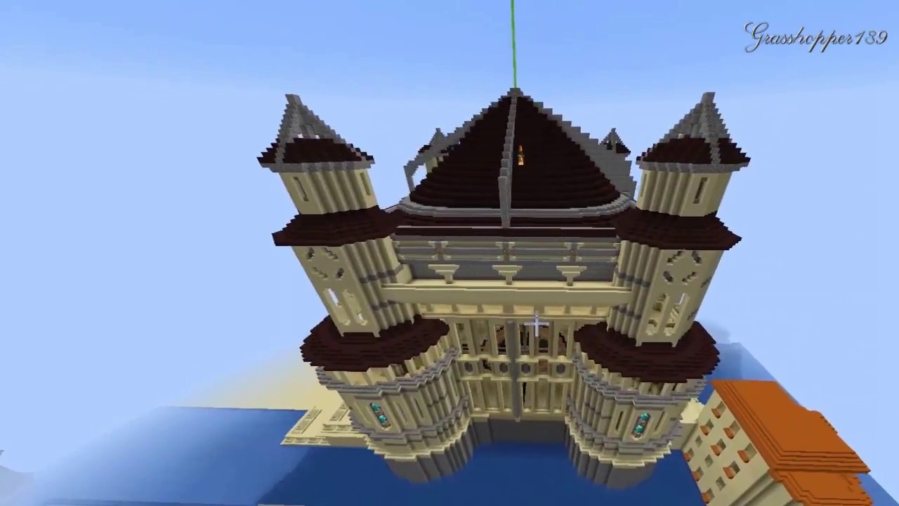 The Great Sept of Baelor Minecraft in progress - YouTube