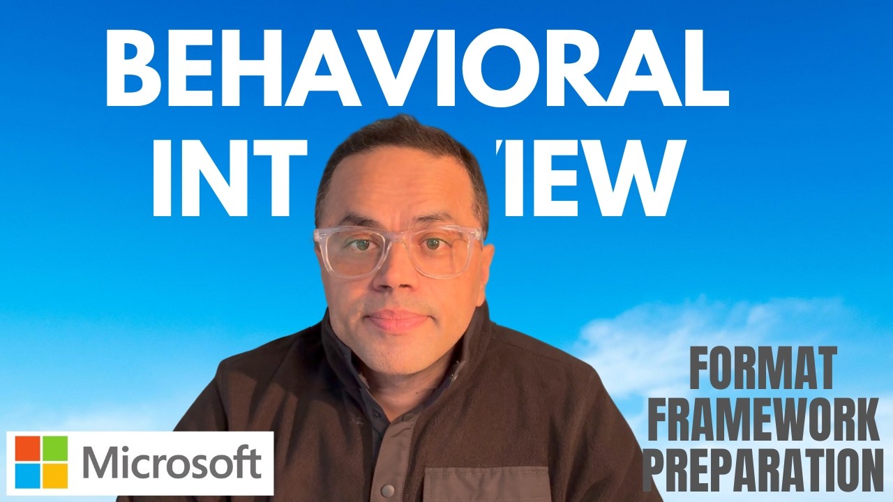 Behavioral Interview for Software Engineering Roles (from Ex-Microsoft ...