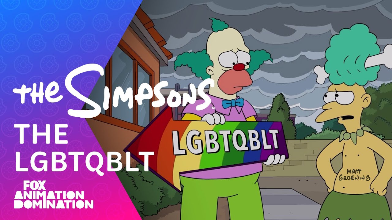 Introducing The LGBTQBLT | Season 32 Ep. 18 | The Simpsons - YouTube
