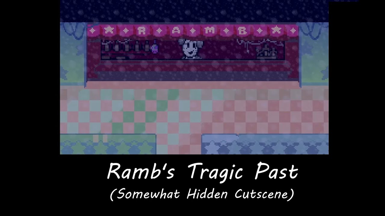 Ramb's Tragic Past (Somewhat Hidden Cutscene) Deltarune Chapter 3 ...