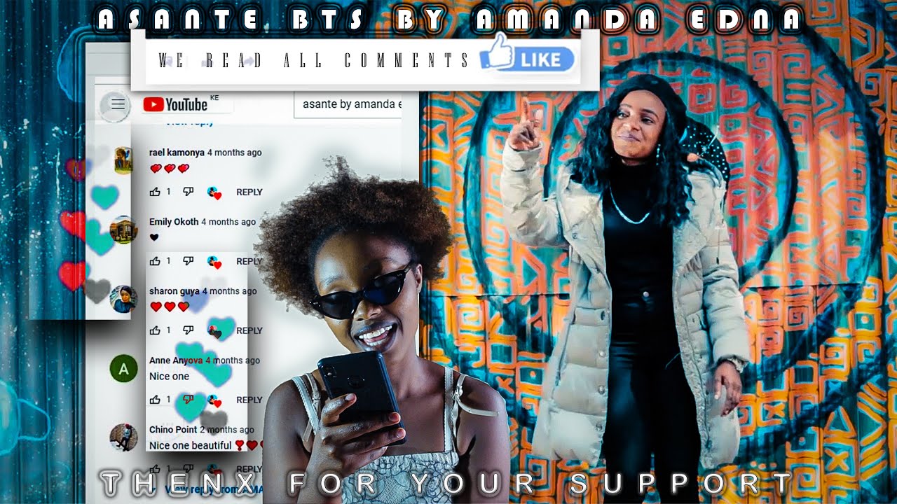 Asante BEHIND THE SCENE by Amanda. - YouTube