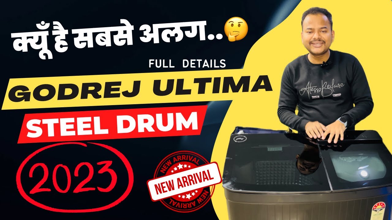 Best Washing Machine 2024 Review | Godrej Ultima 8kg | Washing Machine ...