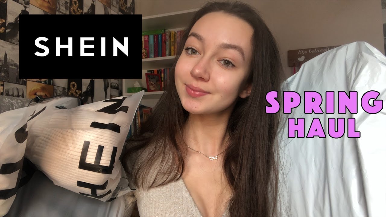a huge trendy SHEIN clothing haul! - YouTube