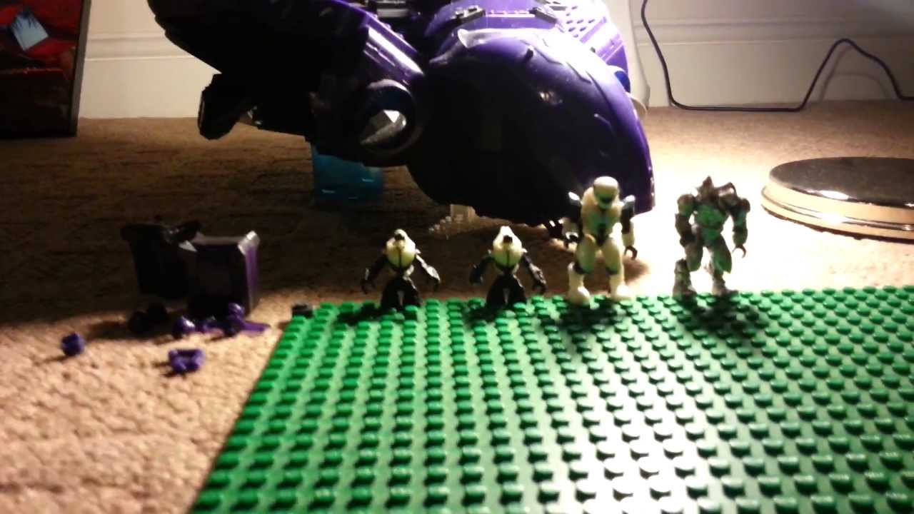 HALO MEGA bloks covenant phantom review - YouTube