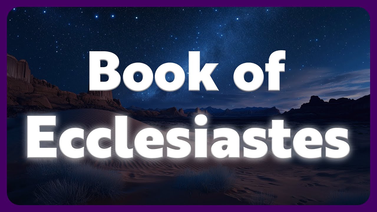 Listening to Ecclesiastes | Full Audio Bible & Wisdom from Scripture ...