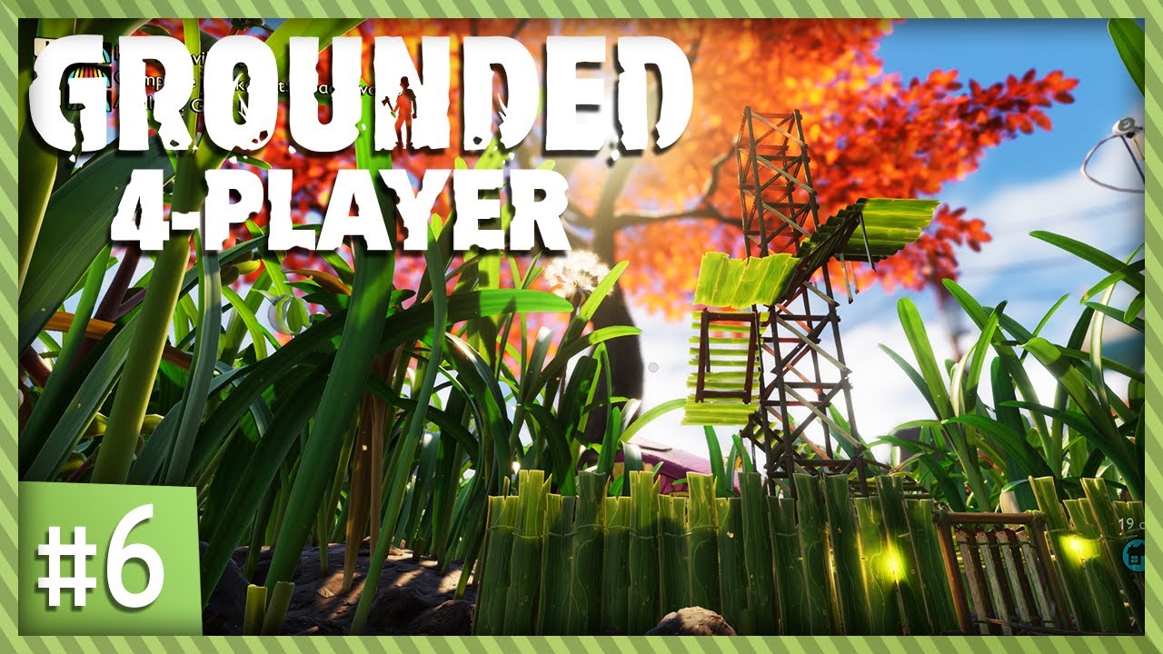 BUILD A TOWER! - Grounded #6 (Multiplayer Gameplay) - YouTube