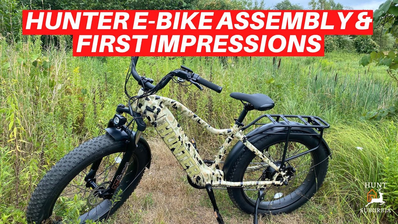 The XPRIT Hunter Electric Bike | Assembly & First Impressions - YouTube