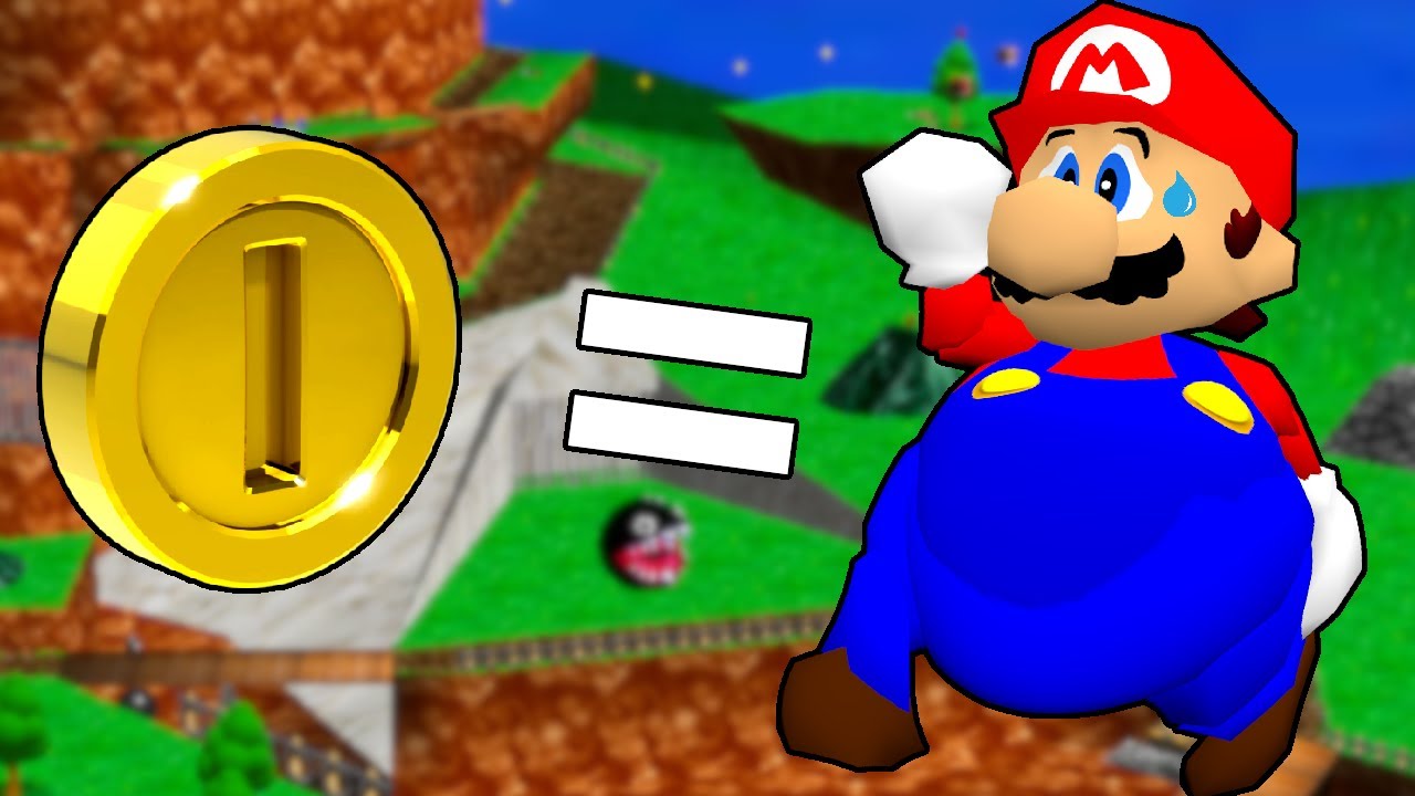 Mario, but coins make him FAT! - Hilarious Super Mario 64 Rom Hack ...