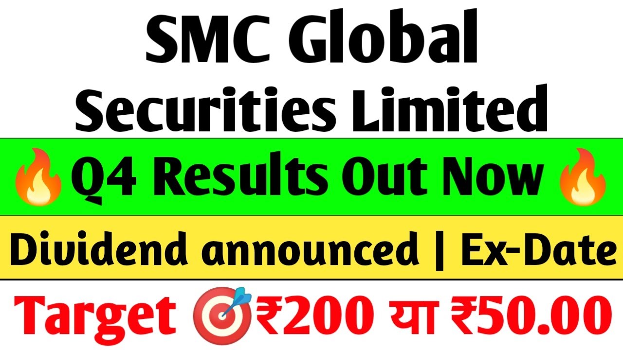 SMC Global Q4 Results 2025 | SMC Global Results today, SMC Global share ...