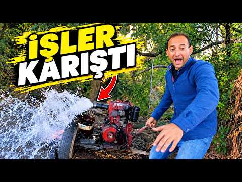 PANCAR MOTORU BORUSUNU TAKAMADIK! | BU MISIR SİLAJ OLUR MU? | DEPO ÇADIRIMIZ YIRTILMIŞ #köyhayatı