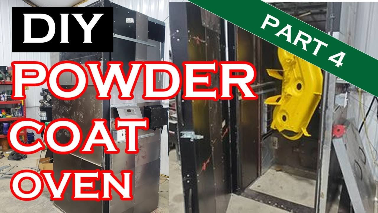DIY Custom Powder Coat Oven. Part 4 - YouTube