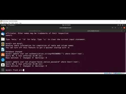 How To Change or Reset MySQL root password - YouTube