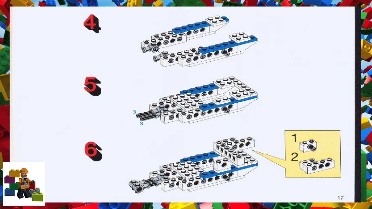 LEGO instructions - Technic - 8824 - Hovercraft - YouTube