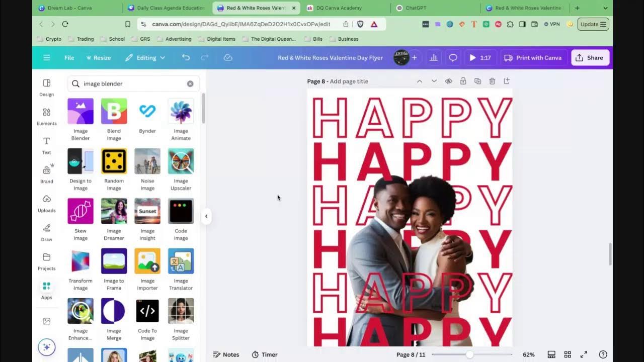 Using Text Effects and Animations in Canva - YouTube