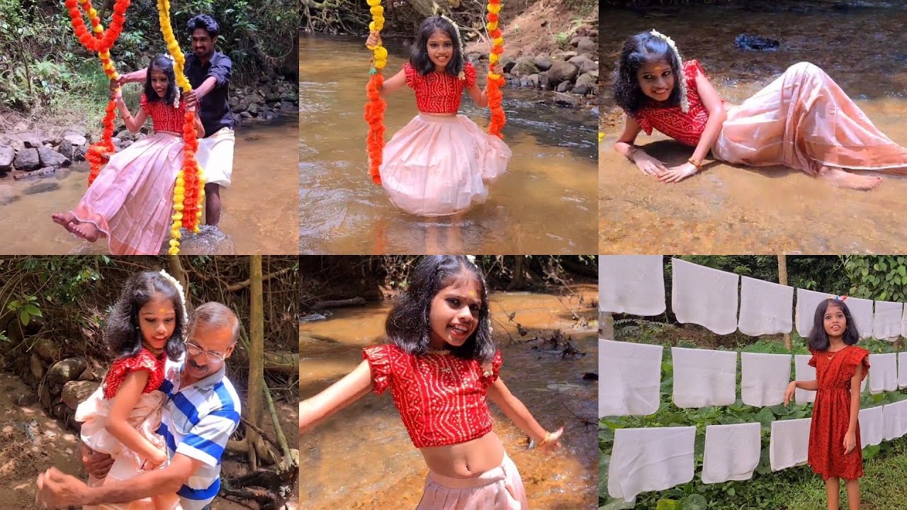 #Tiyakutty Mermaidടായി ഓണം #OnamPhotoShoot പുഴയിൽ ചെയ്തപ്പോൾ വീഴാത്തത് ...