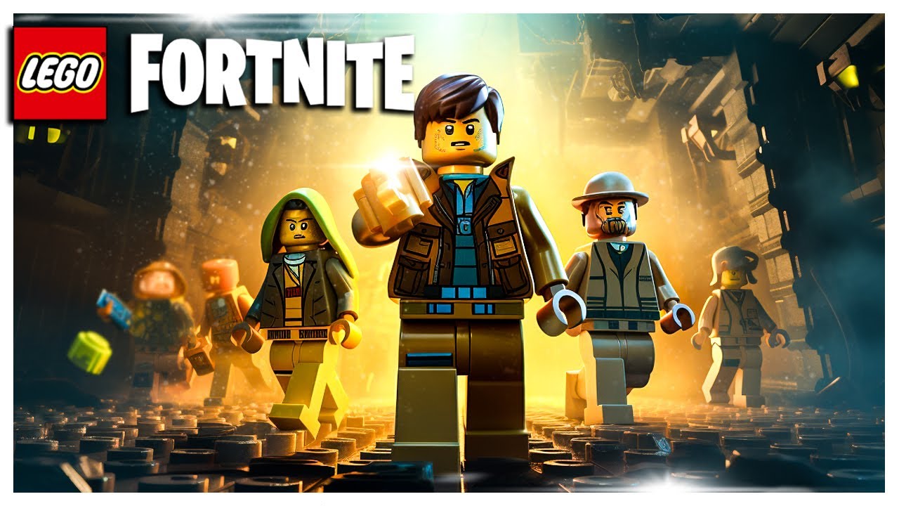 🔴 Exploring the LEGO World of Fortnite // LEGO Fortnite Survival - YouTube