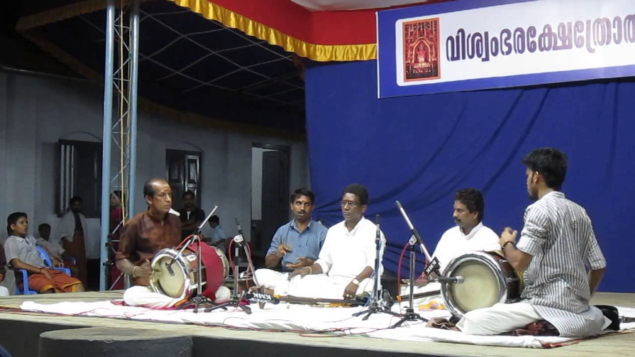 Special Tavil: Kanchi Kamakodi Peetham Asthaanavidwan Mavelikkara ...