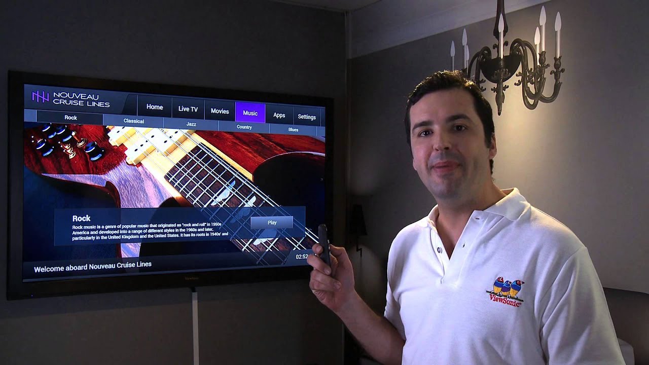 ViewSonic Display Solutions- Hospitality- Commercial TV - YouTube