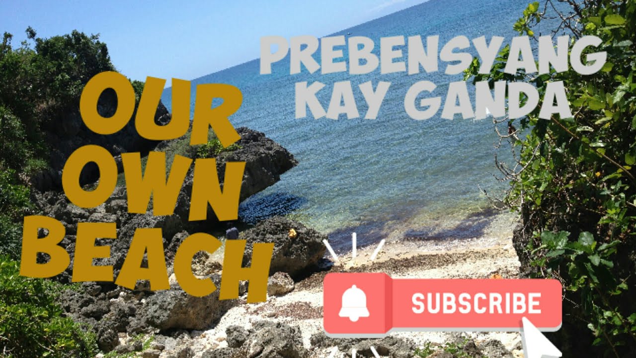 Welcome to buntod white beach.. - YouTube