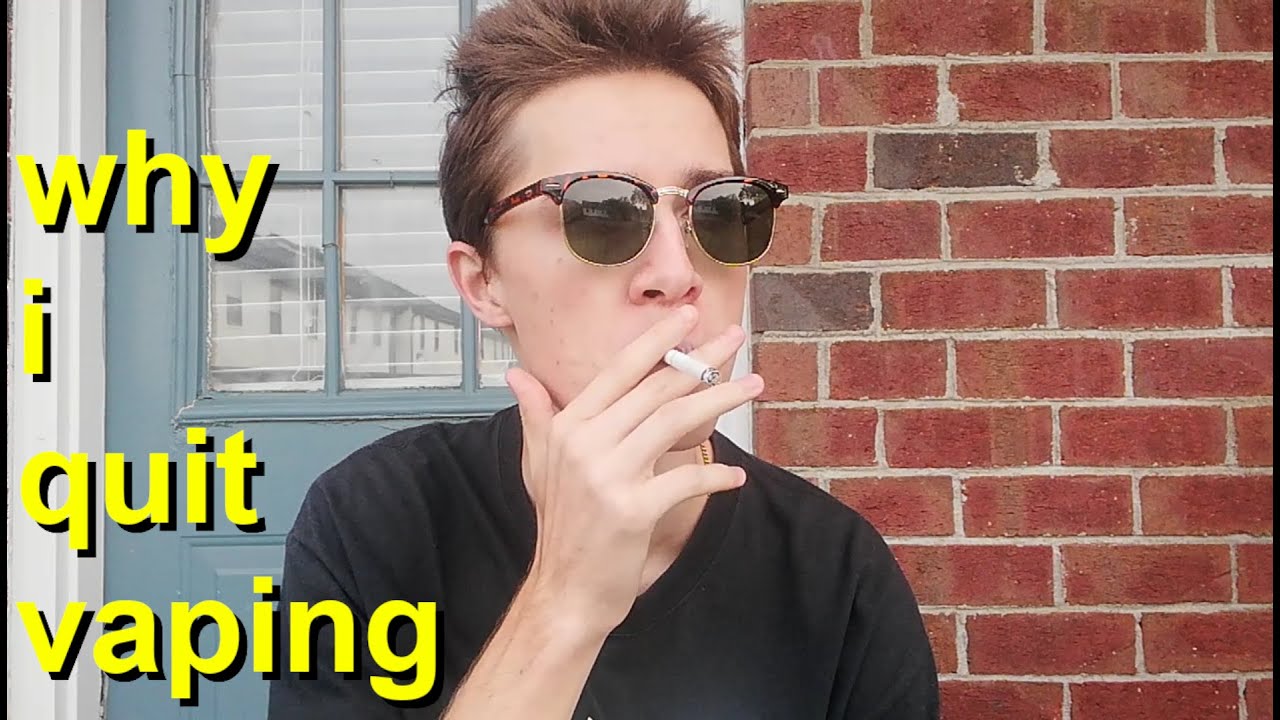 i quit vaping. - YouTube