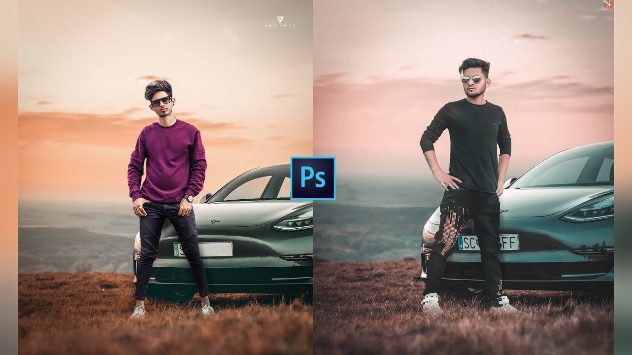 Photoshop photo editing / Photo manipulation tutorial - by Amit editz ...