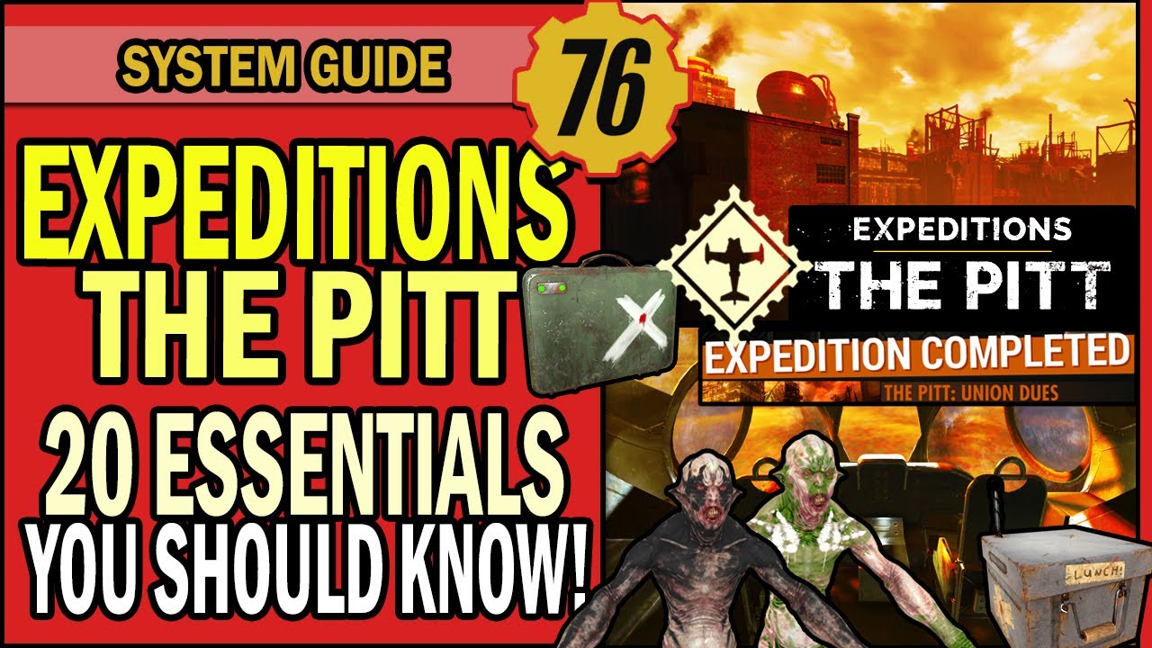 Expeditions The Pitt Guide: 20 Essential Facts to Know! | Fallout 76 ...