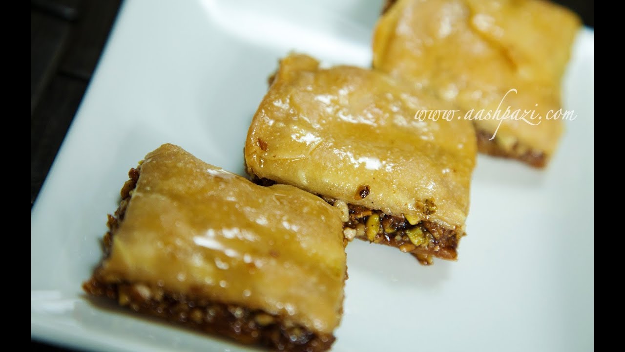Baklava (Baghlava) Recipe - YouTube