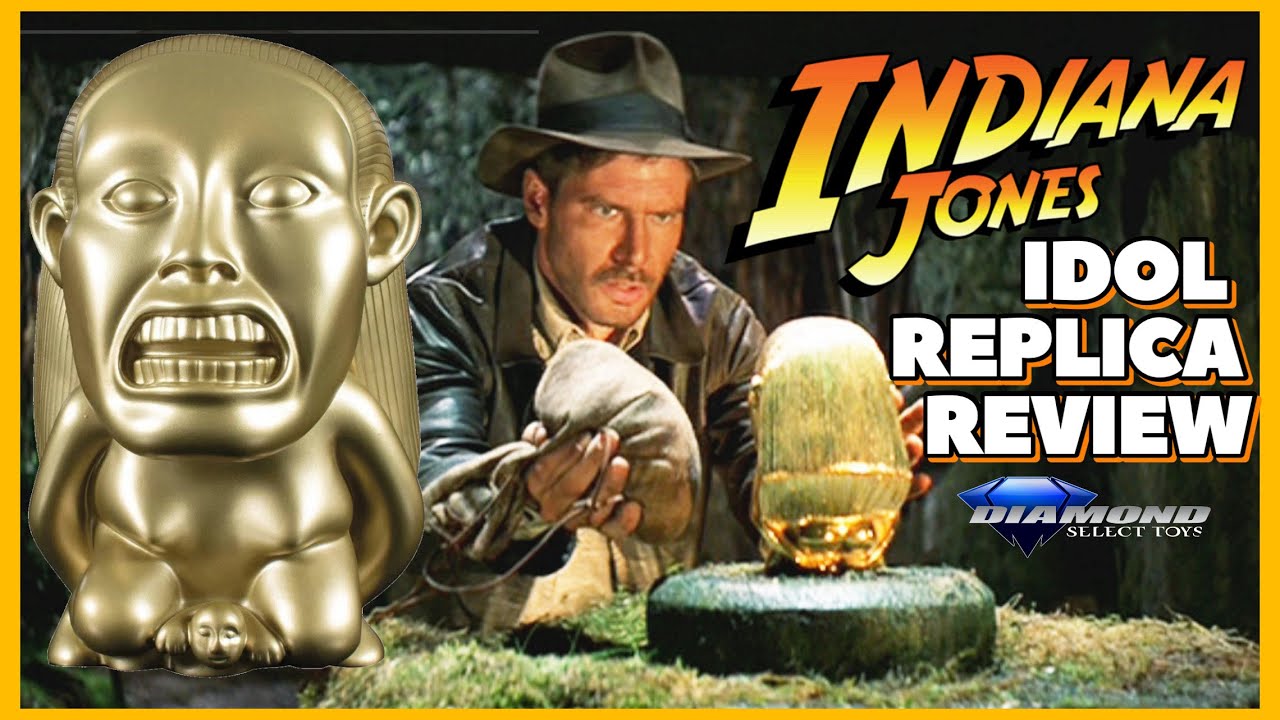 GOLDEN IDOL REPLICA | Action Figure Review | Diamond Select Toys ...