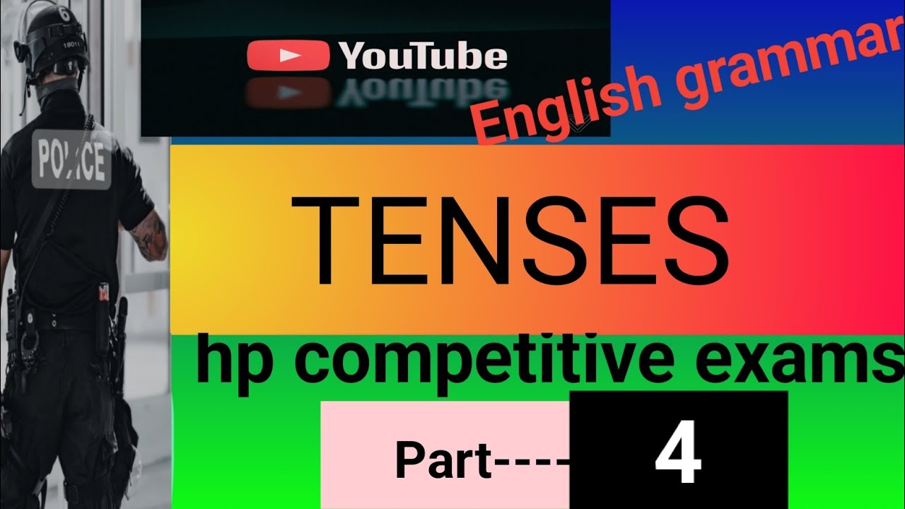 tense||tense for competitive exam ||tense in English grammar with ...