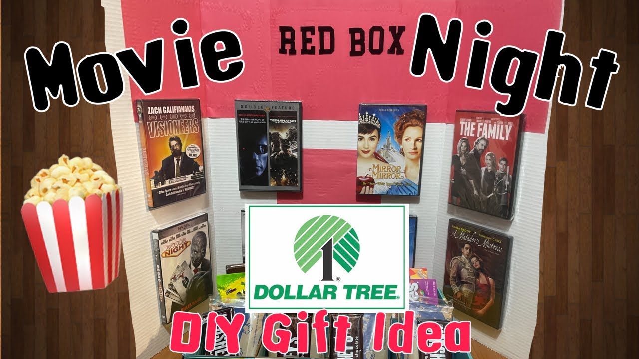 Movie Night - Dollar Tree DIY Gift - YouTube