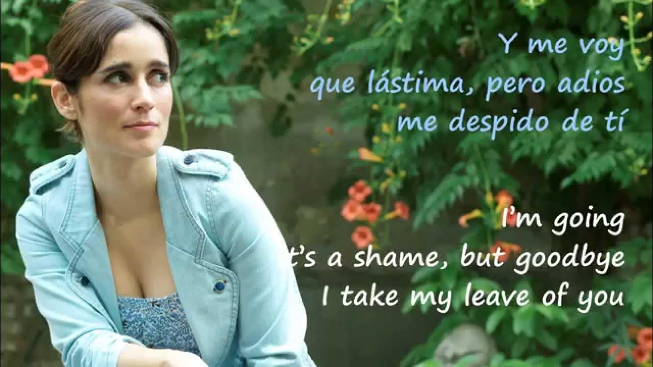 "Me Voy" Julieta Venegas (letra en español & English lyrics) - YouTube