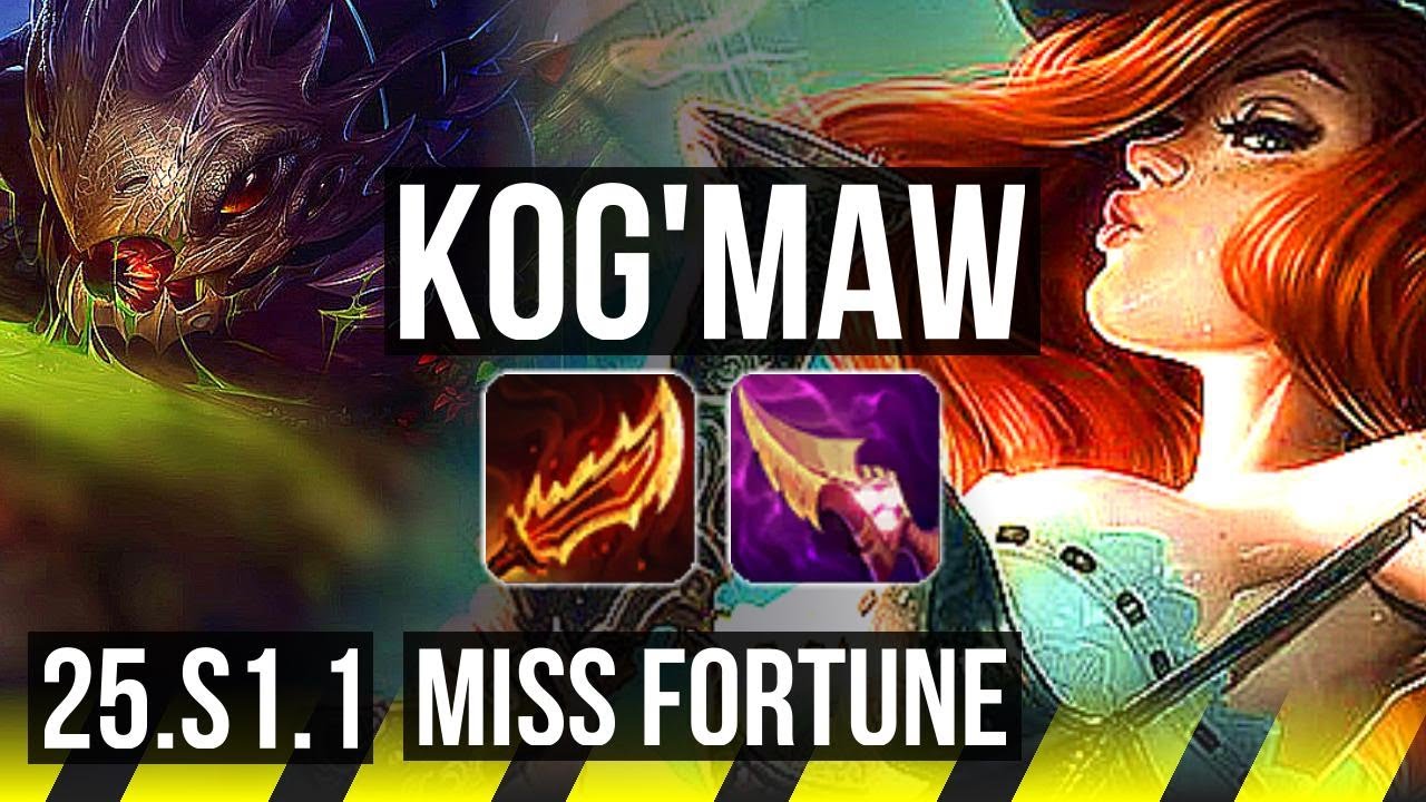 KOG'MAW & Lulu vs MISS FORTUNE & Tahm Kench (ADC) | NA Grandmaster | 25 ...