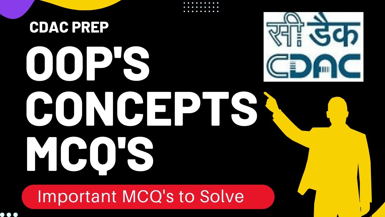 OOP's Concepts MCQ's | Test your knowledge | Basics | CDAC exam | CCAT ...