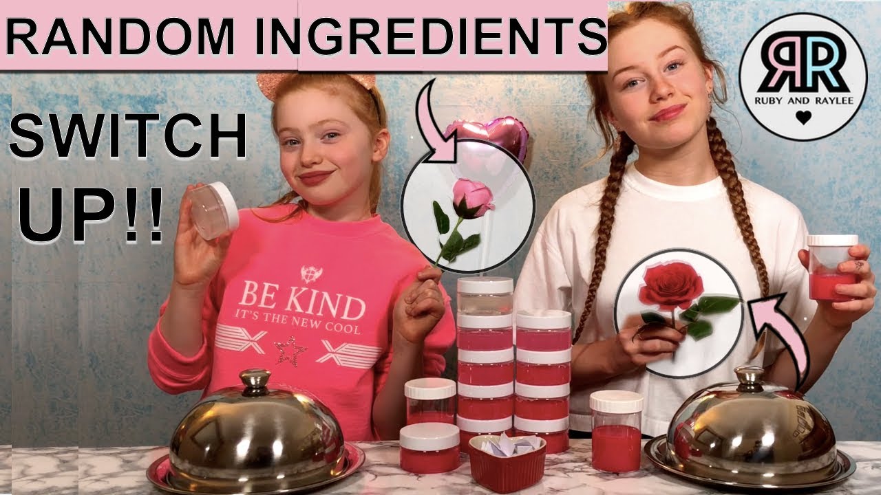 ADDING MYSTERY RANDOM INGREDIENTS INTO SLIME SWITCH UP CHALLENGE ...