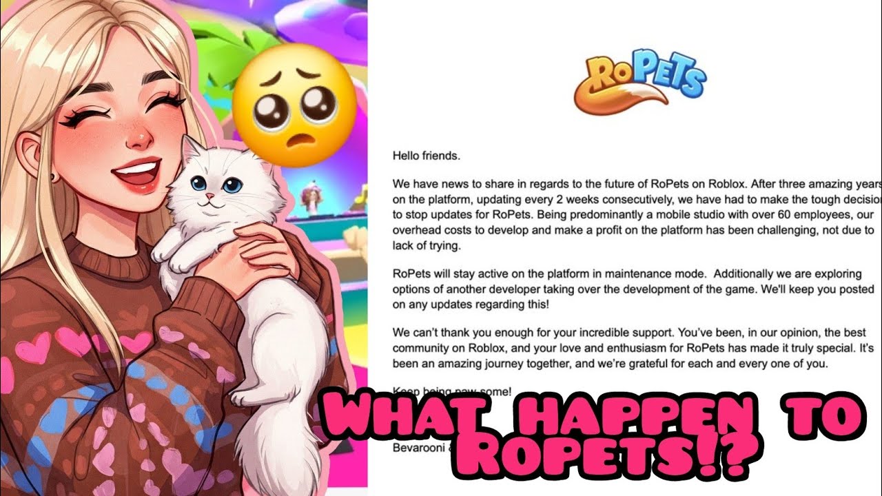 what happens to Ropets?!🥹💗 The needed discussion I haven't done ...