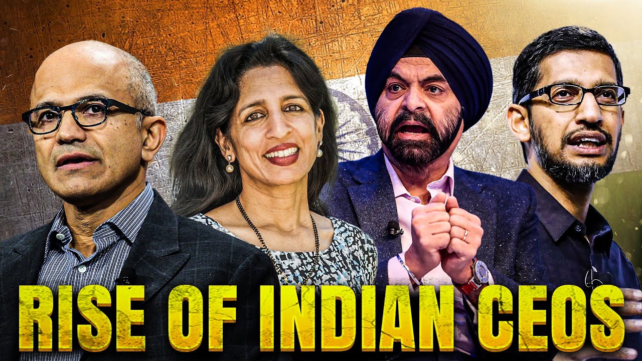The Rise of Indian CEOs: Exploring Why So Many Top Executives Hail from ...