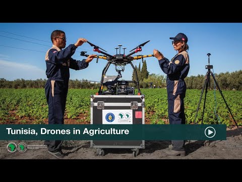 Tunisia, Drones in Agriculture - YouTube