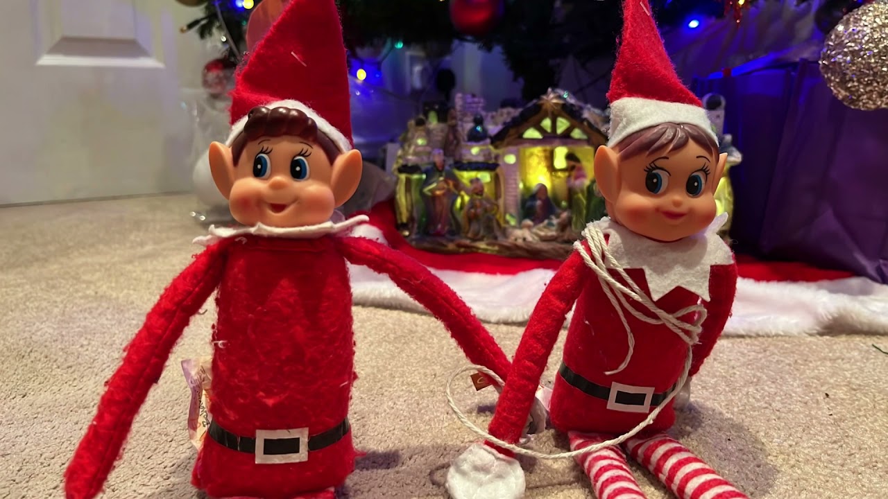Elf on the shelf, Mischievous elf decided to make a zip line from our ...