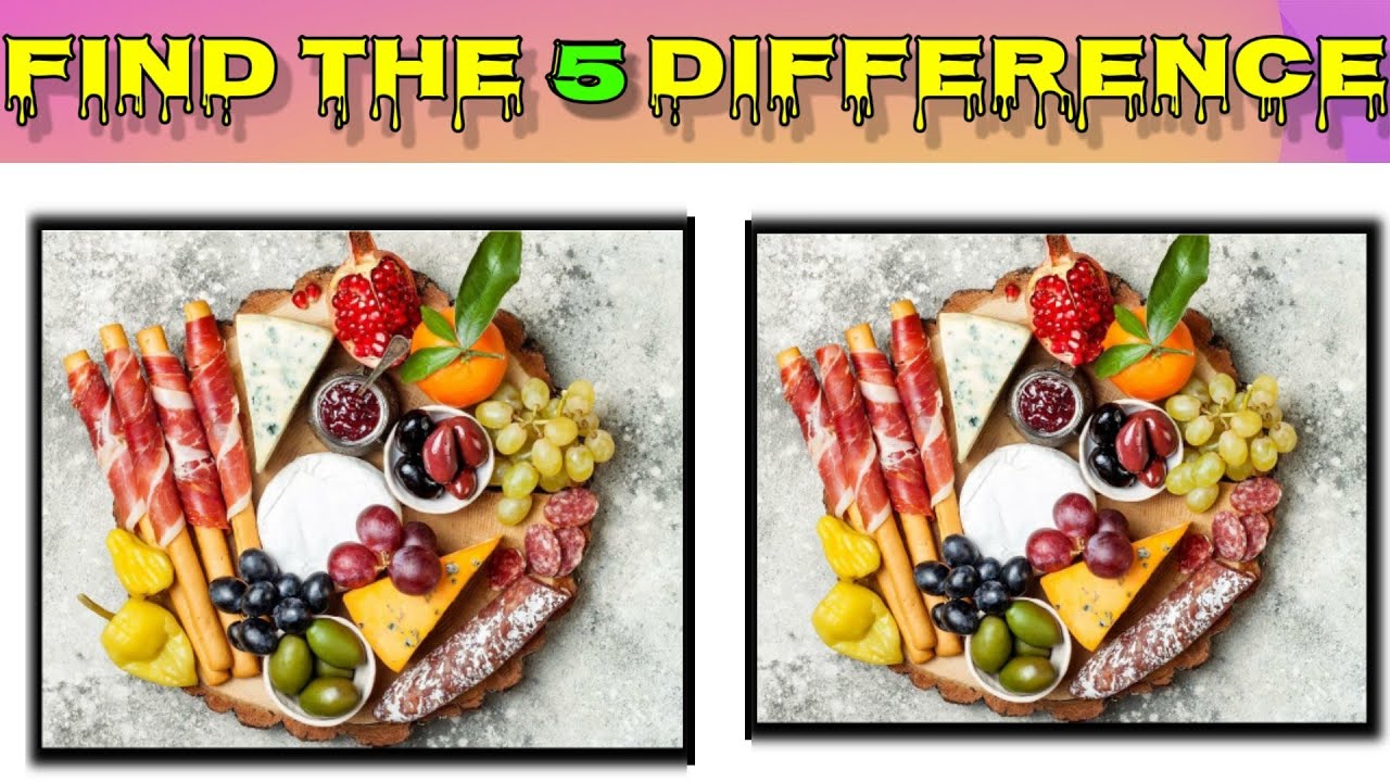 Identify The Difference Between In Picture//Spot The Difference Between ...