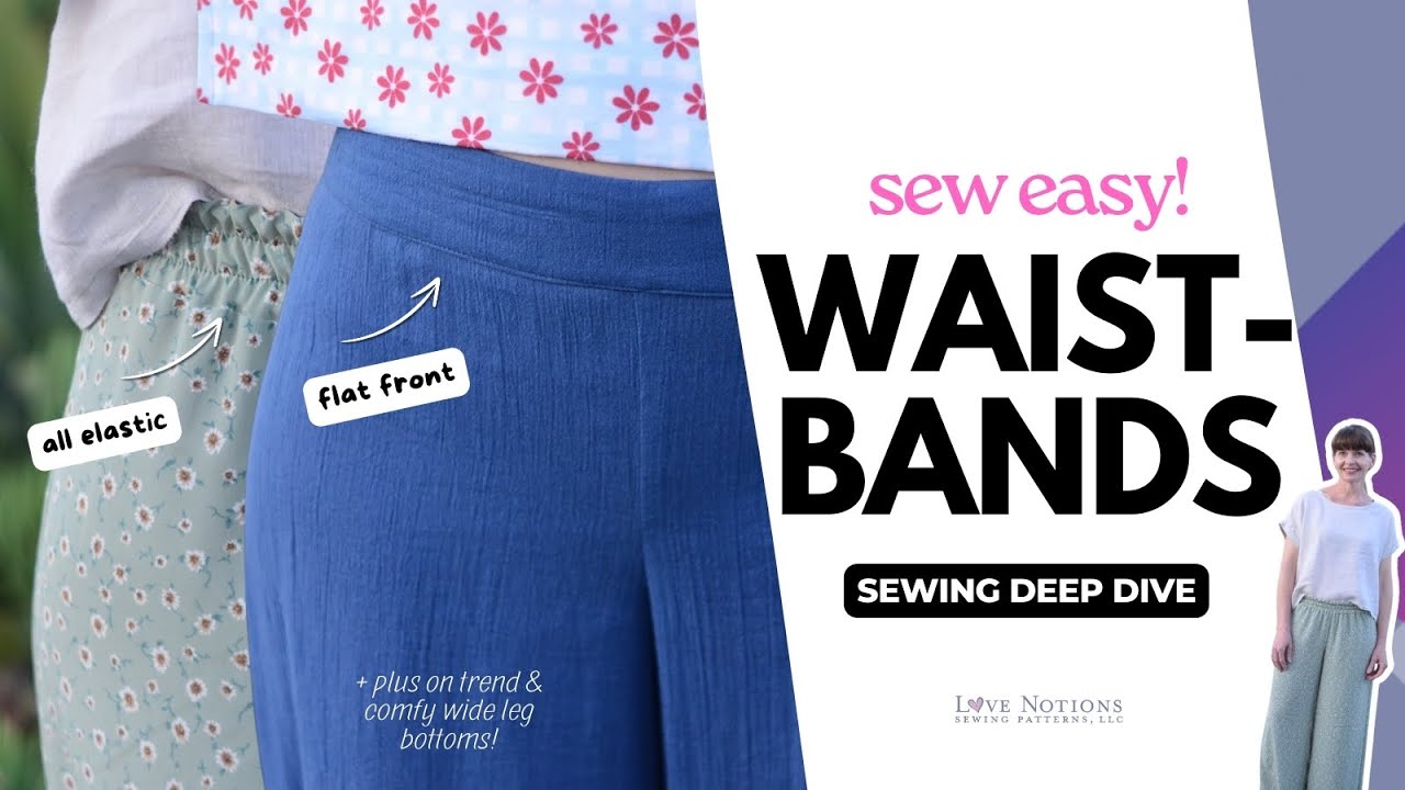 ️ 2 EASY Waistband Methods 👖 | Beginner Friendly! | ft. Summer Caye ...