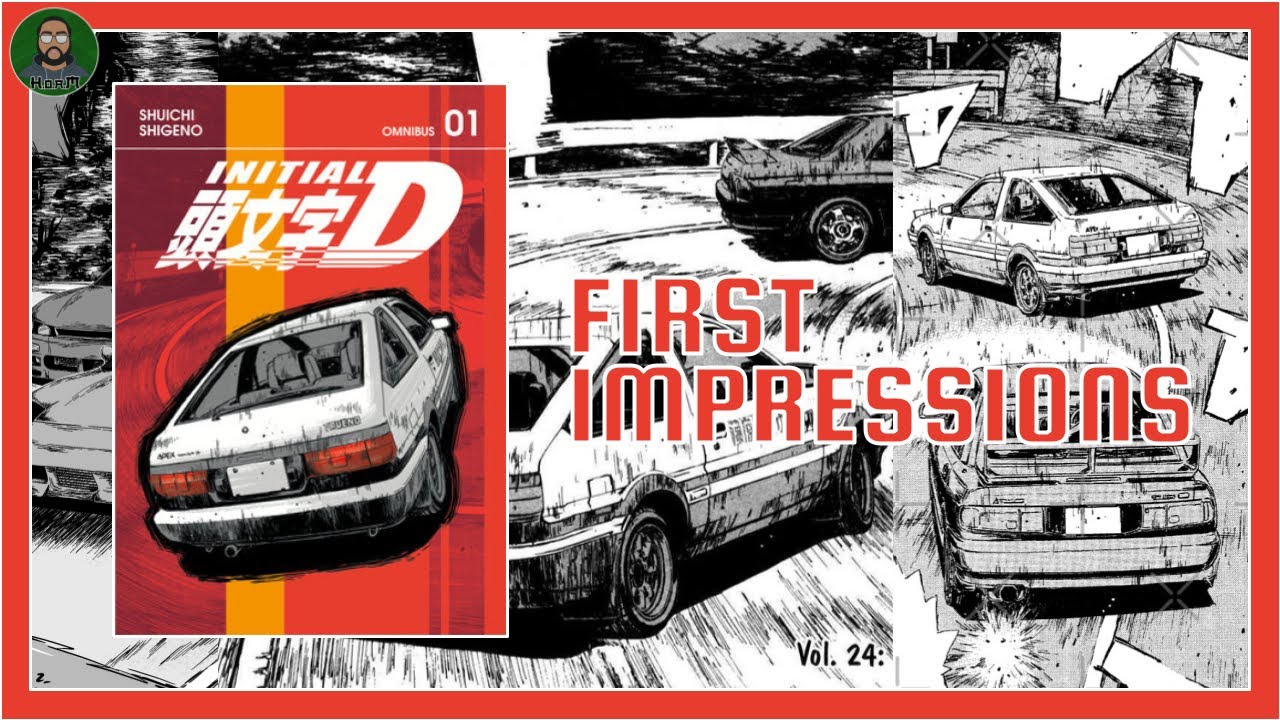 MANGA FIRST IMPRESSIONS | INITIAL D OMNIBUS - YouTube