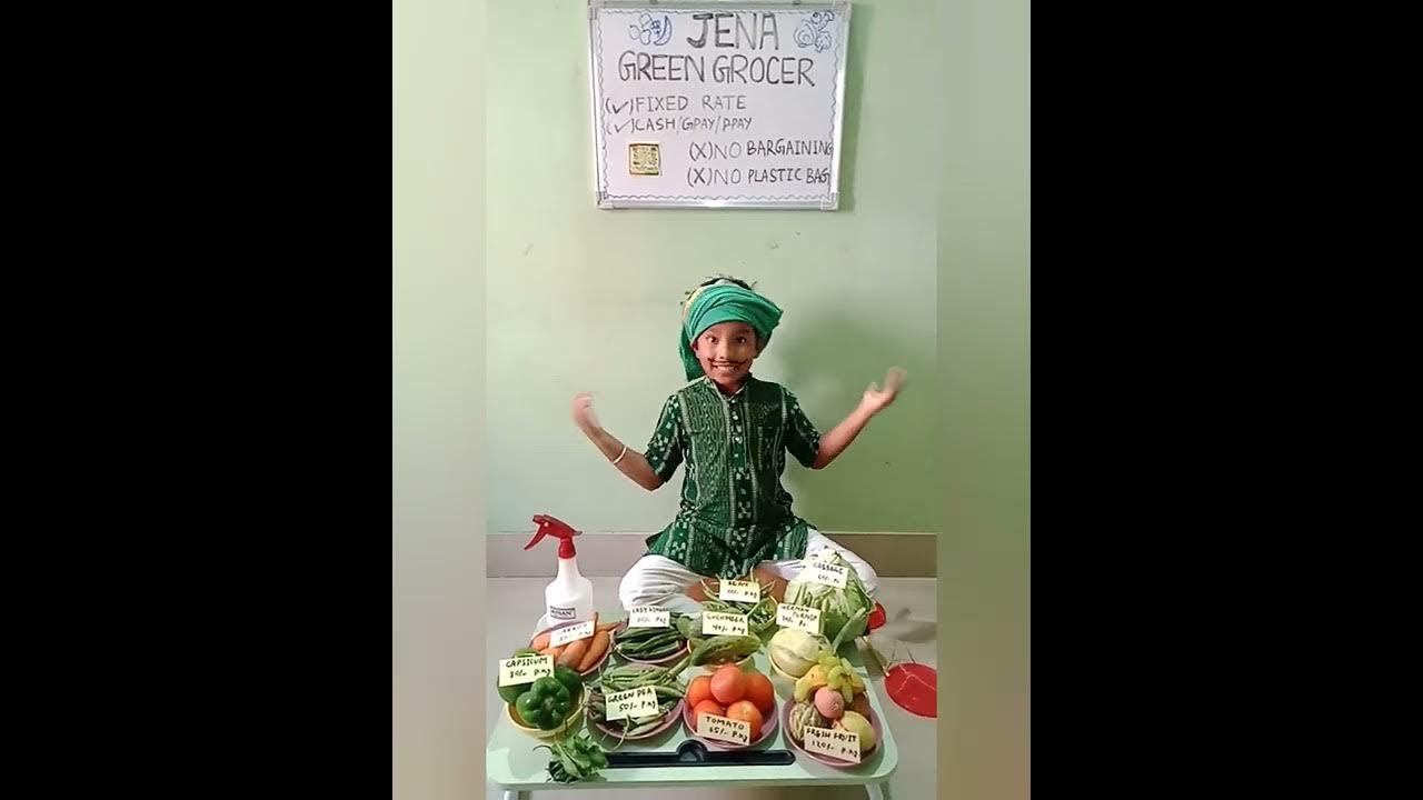 Role Play as a GREENGROCER(Presented by Suryansh Jena) - YouTube