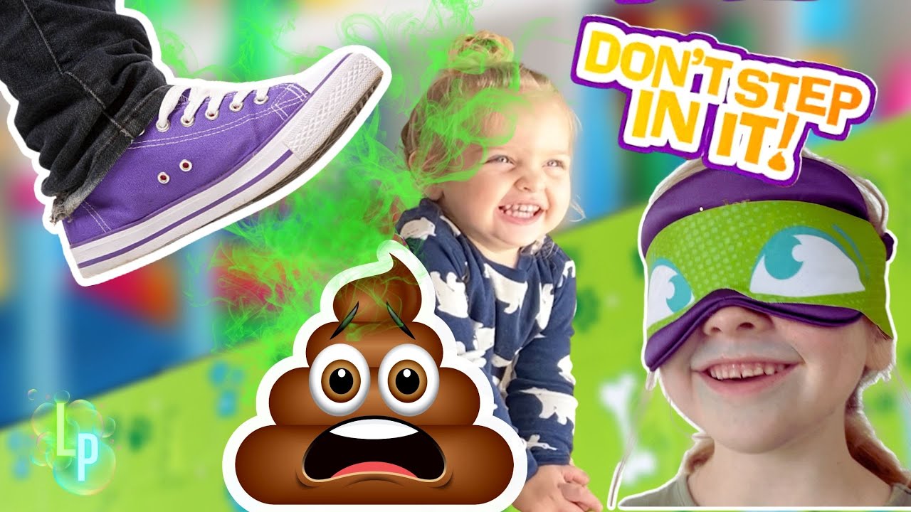 Don't Step In It! - A Messy Family Playtime Challenge - YouTube