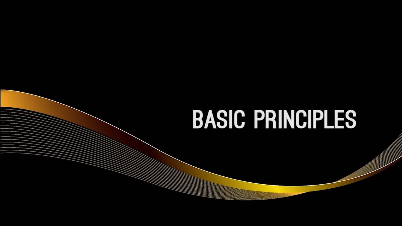 2 - Basic Principles - YouTube