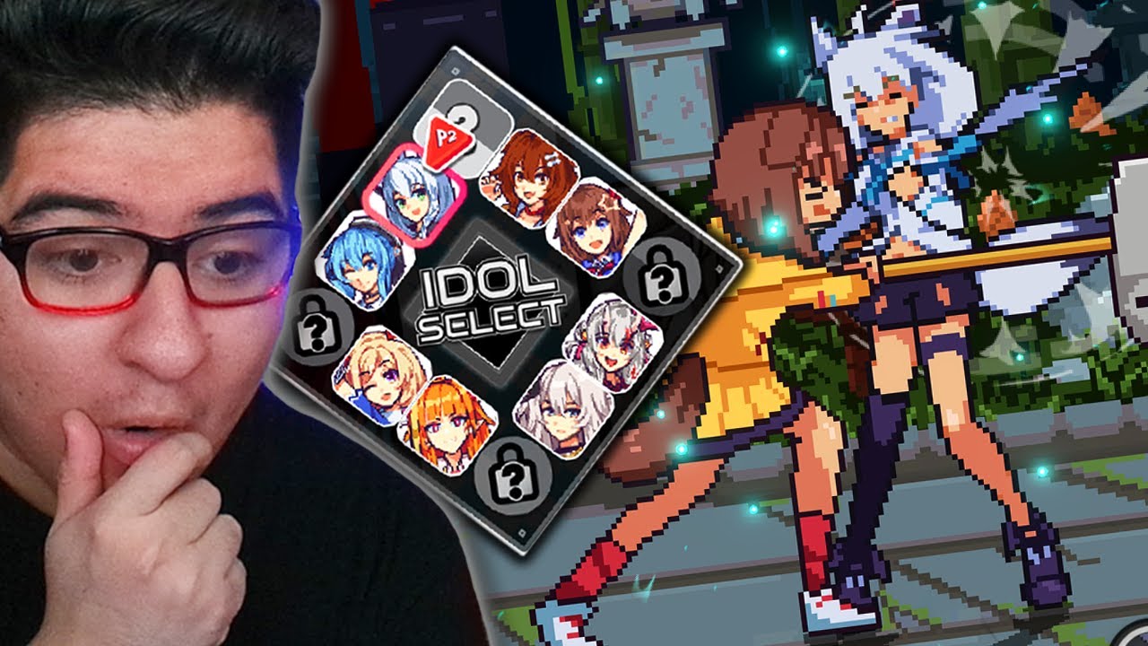 They Made A VTuber Fighting Game?! (Idol Showdown) - YouTube