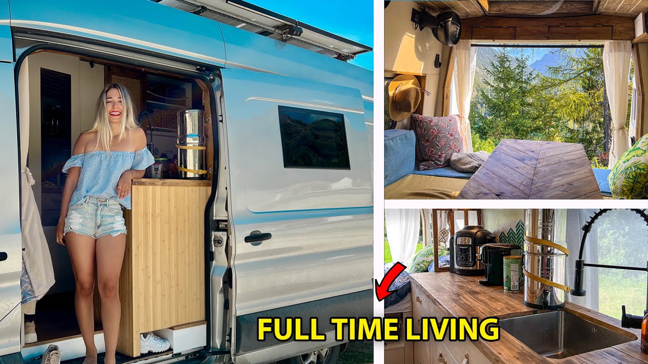 PERFECT Van Layout | LUXURY Van tour | Bathroom + 11K watts - YouTube