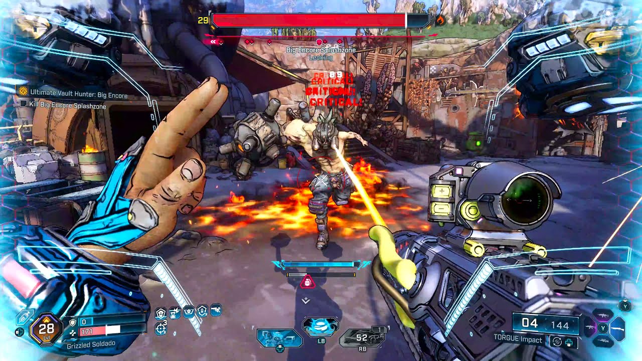 Borderlands 4 | Big Encore Splashzone BOSS Fight Gameplay (SOLO) - YouTube