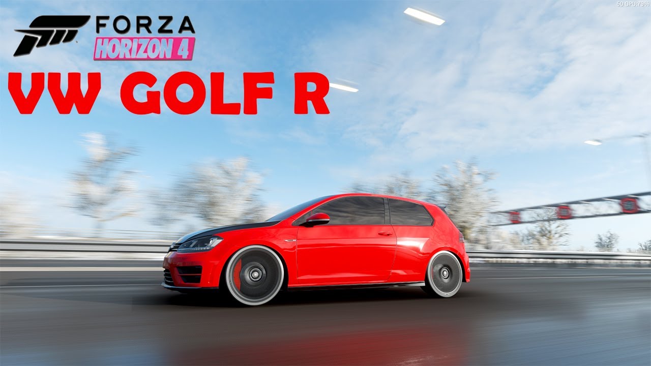 forza horizon 4 vw golf r 2014 - YouTube