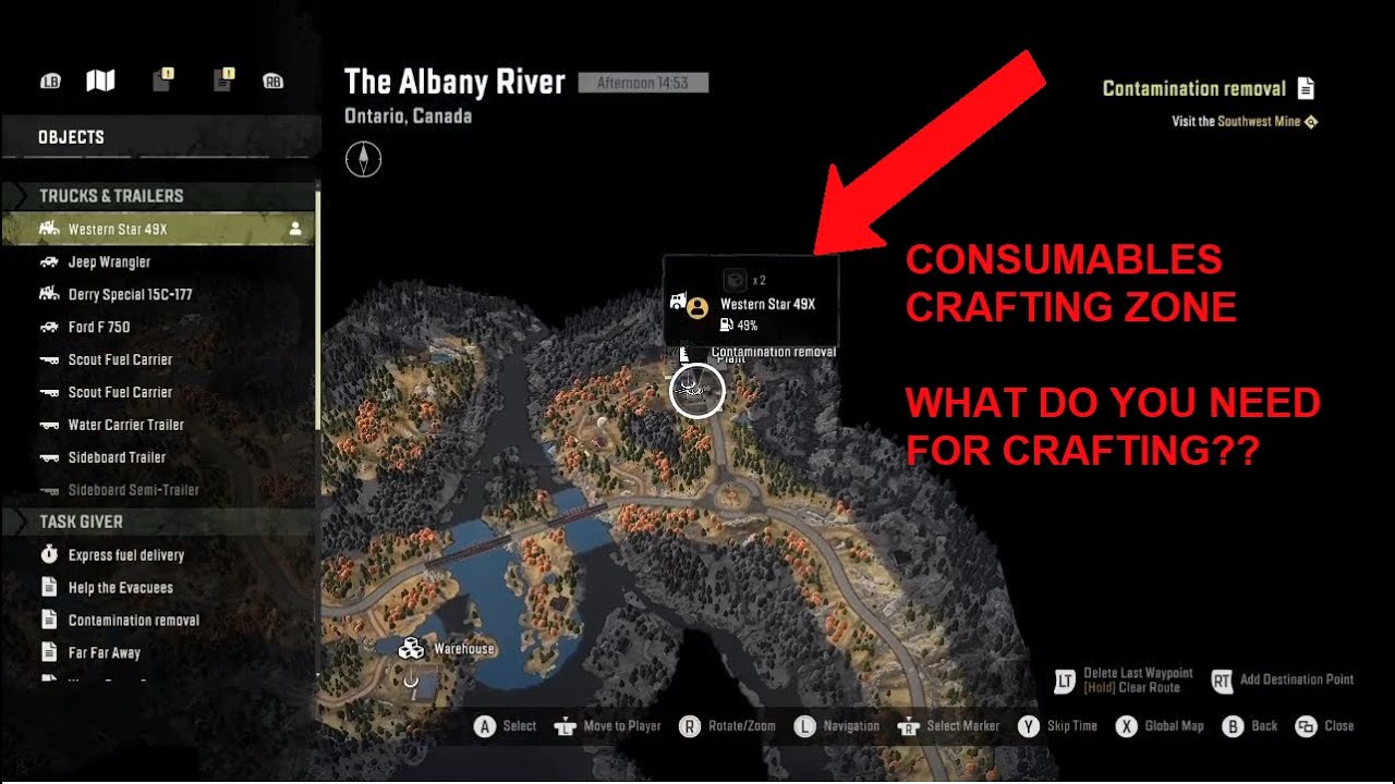 How To get CONSUMABLES cargo in Snowrunner season 9 - Ontario DLC - YouTube